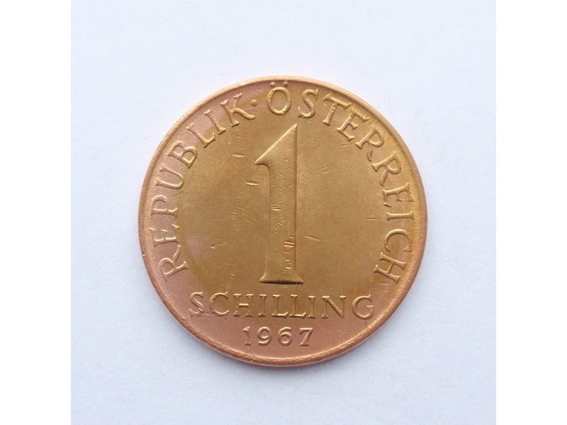 Austria 1 šiling 1967