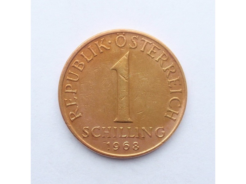 Austria 1 šiling 1968