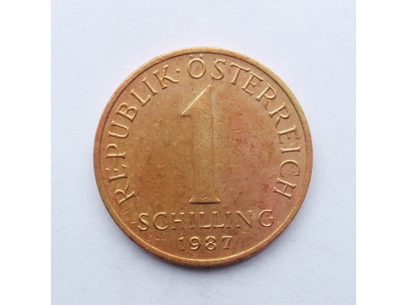 Austria 1 šiling 1987