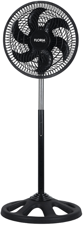 Zilan ZLN1092 Ventilator sa postoljem, precnik 25.5 cm, 55W, 3 brzine, Crna