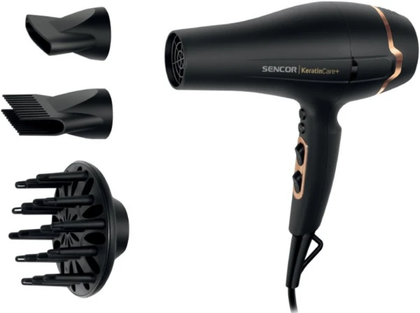 SENCOR Fen za kosu SHD 8275BK,crna,2400W,kabl 2m,jonizator,731g