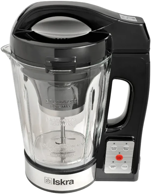 ISKRA blender sa funkcijom kuvanja HS-08G,1.7l,crna,motor 250W,snaga grejanja 700-800W