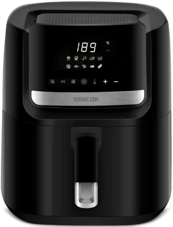 SENCOR SFR 6550BK-EUE3 friteza na vruc vazduh,1600W,6.5l,crna, 360 x 330 x 290 mm