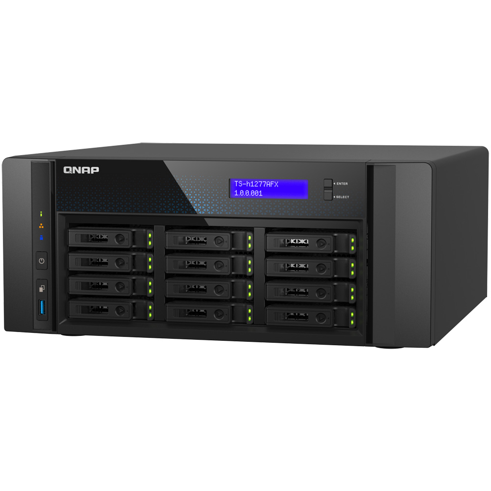 All-flash tower NAS 12-bay, AMD Ryzen, 32gb ram