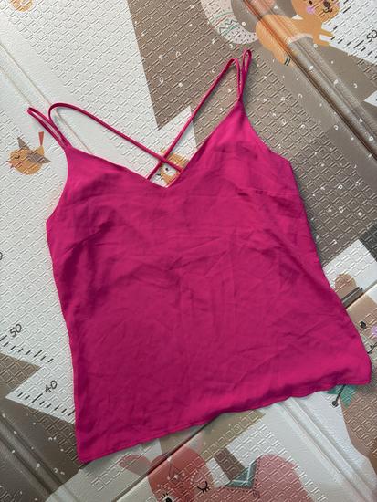 Pink/Zuta elegantna majica M