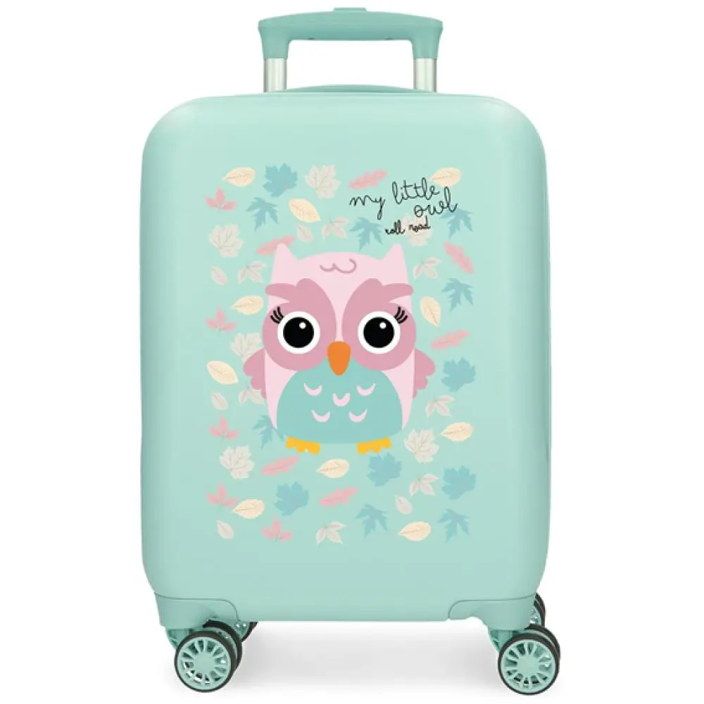 Putni kofer 50cm Roll Road Happy Pets Owl mint 49913