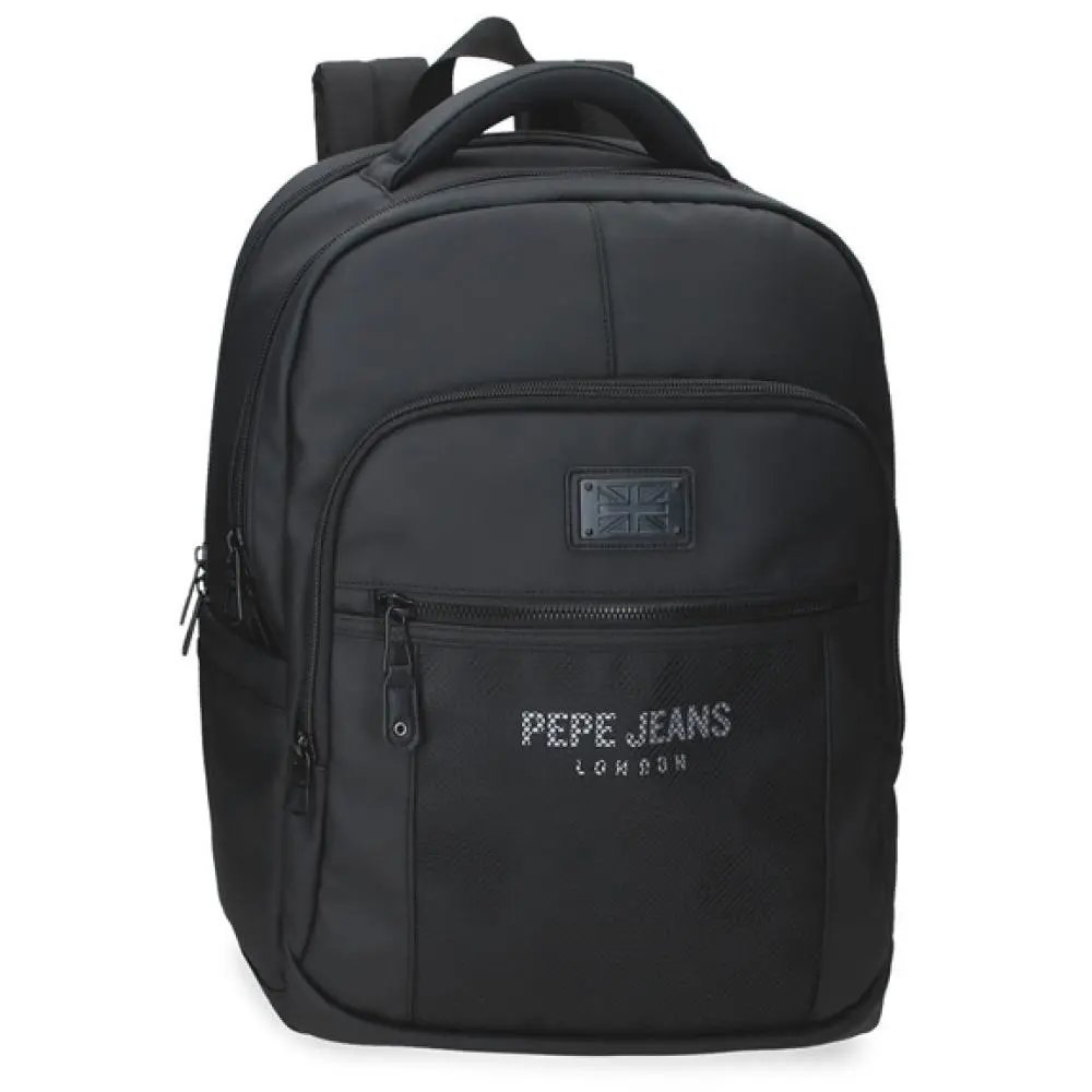 Ranac 42cm sa pregradama za laptop i tablet Pepe Jeans Durham black 72924