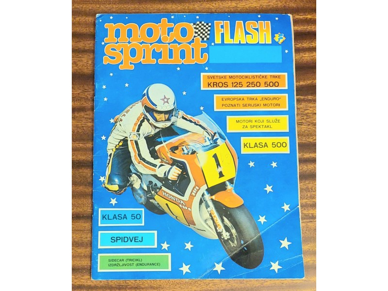 Moto sprint Flash 1986