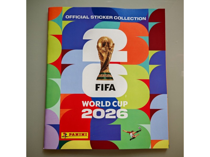 Panini WORLD CUP 2026 - Album sa 6 slicica!