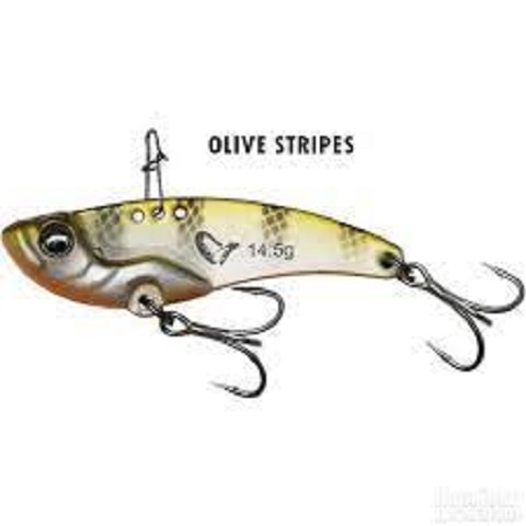 VARALICA ČIKADA SG OLIVE VIB BLADE 5.5CM 14.5GR SINKINWHITE