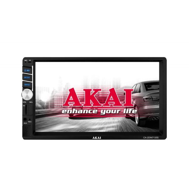 AKAI CA-2DIN7135S MULTIMEDIJALNI AUTO Radio EKRAN 7