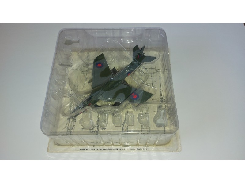 Hawker Hunter 1:72 De Agostini