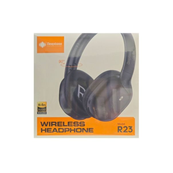 DEEPBASS Bluetooth slušalice R23, crna