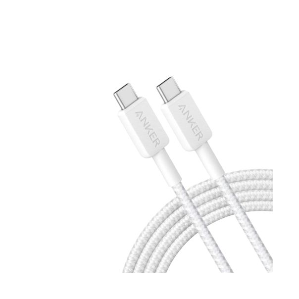 ANKER 322 TypeC na TypeC kabl pleteni 1.8m, bela
