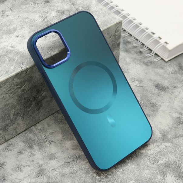 Futrola Color metal MagSafe za iPhone 11, plava