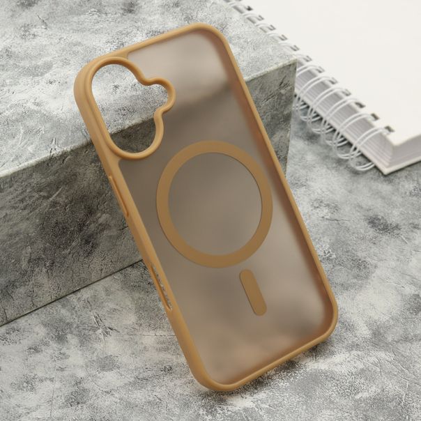 Futrola SILKY MagSafe za iPhone 17, zlatna