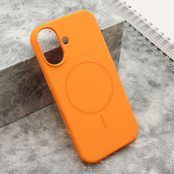 Maska Flex MagSafe za iPhone 17, narandžasta