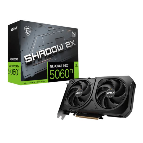 MSI GeForce RTX 5060 TI 8G 128bit RTX 5060 Ti 8G SHADOW 2X OC PLUS grafička karta