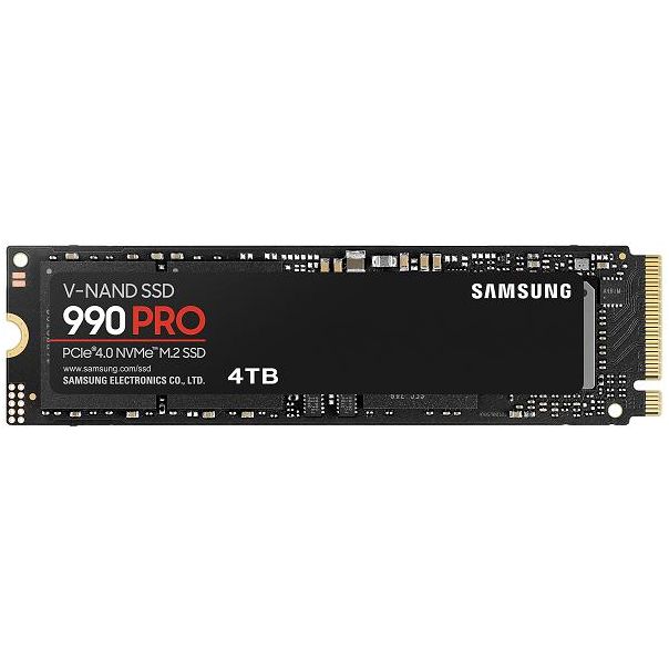 SAMSUNG MZ-V9P4T0BW Hard disk M.2 NVMe 4TB SSD 990 PRO PCIe Gen4.0 x4 2280