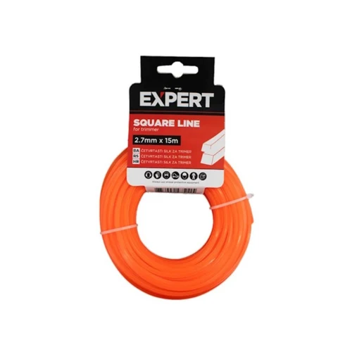 Silk za trimer četvrtasta nit 2.7mmx15m Expert
