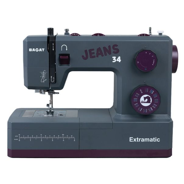 BAGAT Mašina za šivenje JEANS 34 EXTRAMATIC
