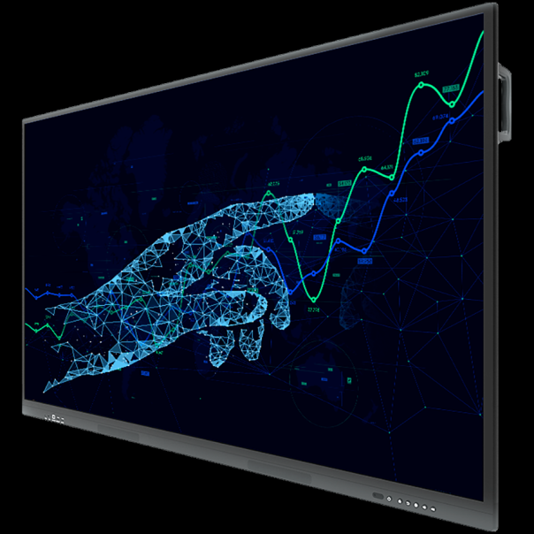 PRESTIGIO SOLUTIONS Multiboard 86" Light Series UHD 4K, Android 8, Wi-Fi, 20TP, touch pen