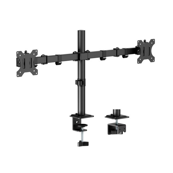 HOLMIOS Stoni nosač za dva monitora 17"-27" 80011