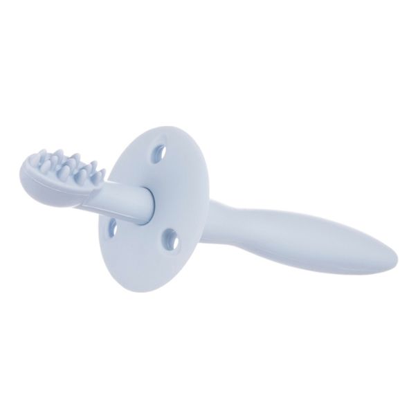 CANPOL BABIES SILIKONSKA CETKICA SA GLODALICOM ZA NEGU DESNI I ZUBICA - BLUE (51/500)