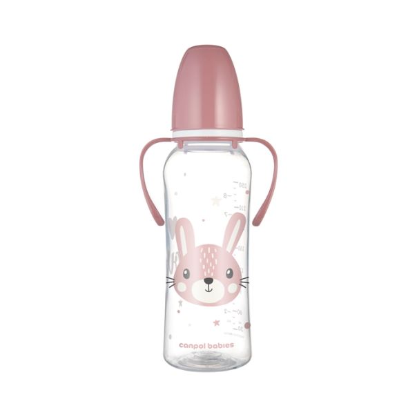 CANPOL BABIES FLASICA CUTE ANIMALS SA RUCKAMA 250ml (11/845) - PINK