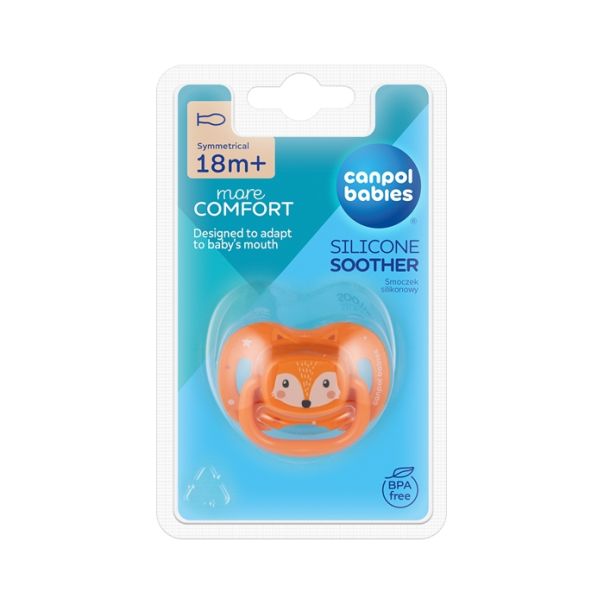 CANPOL BABIES SILIKONSKA VARALICA 18M+ CUTE ANIMALS ORANGE 34/926_ORA