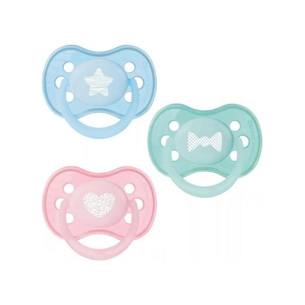 CANPOL BABIES VARALIICA SYMMETRIC SILICONE +18 M (1 PC) PASTELOVE