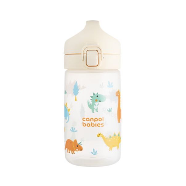 CANPOL BABIES SPORTSKA FLASICA DO 400ML - JUNIOR BEIGE OD 2.5G+