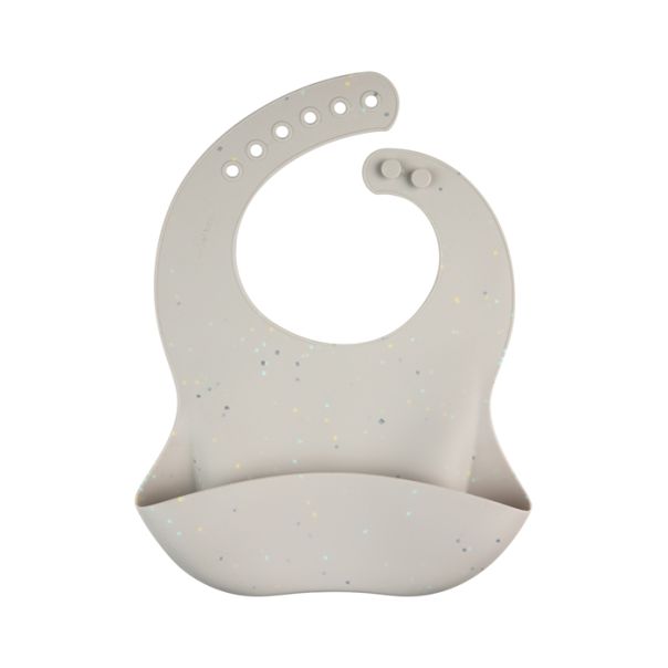 CANPOL BABIES SILIKONSKA PORTIKLA SA DZEPOM DOTS 51/029 GREY