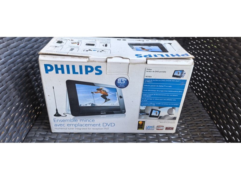 Philips DVD i TV za auto 8.5"