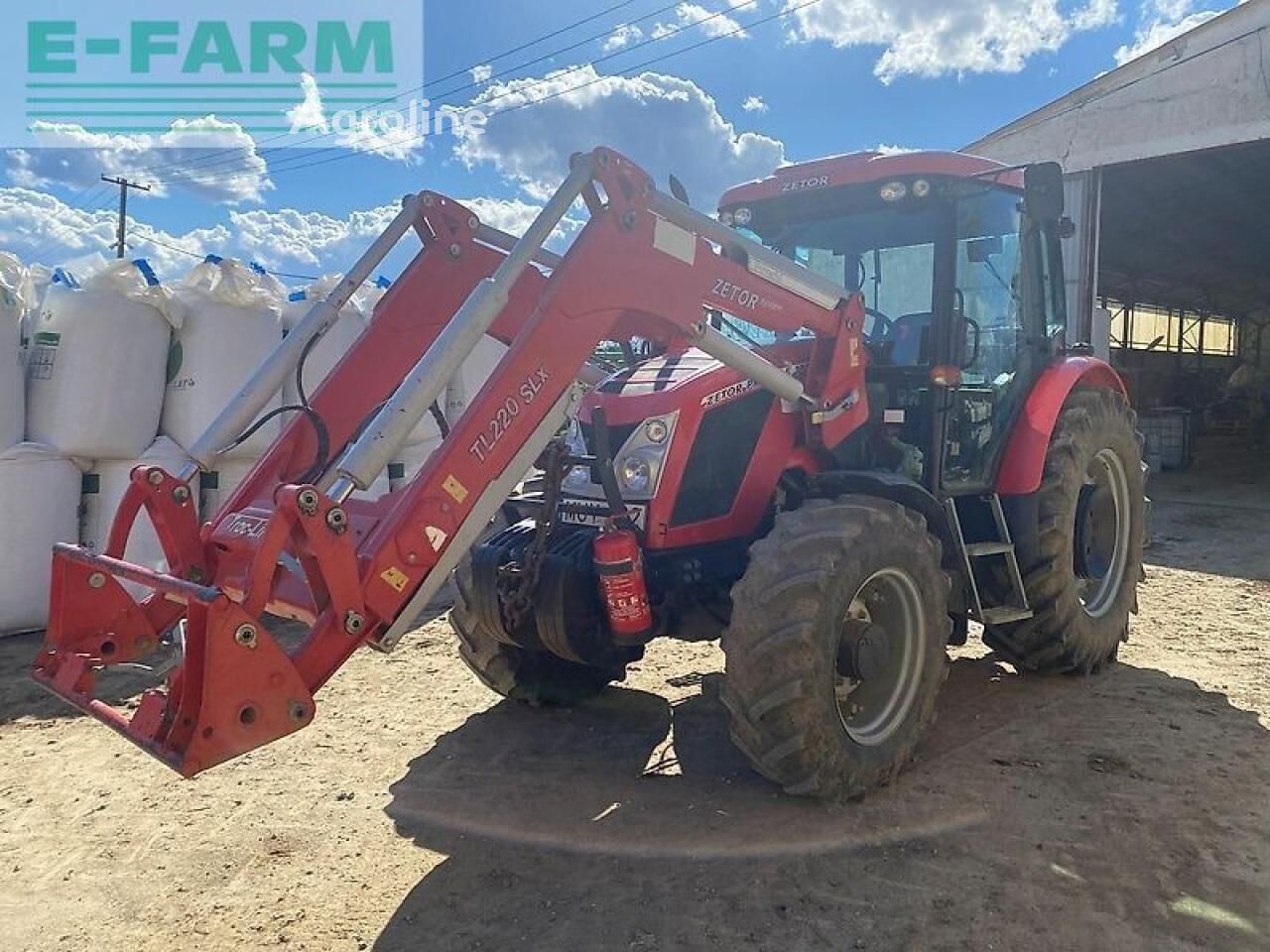 Zetor proxima plus 100 traktor točkaš
