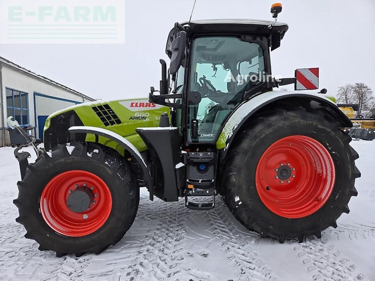 Claas arion 660 + rtk traktor točkaš