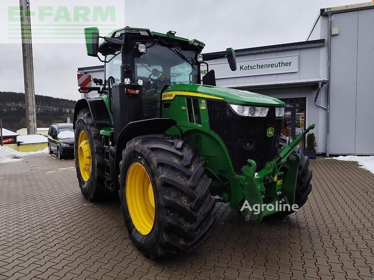 John Deere 7r 330 - command pro traktor točkaš