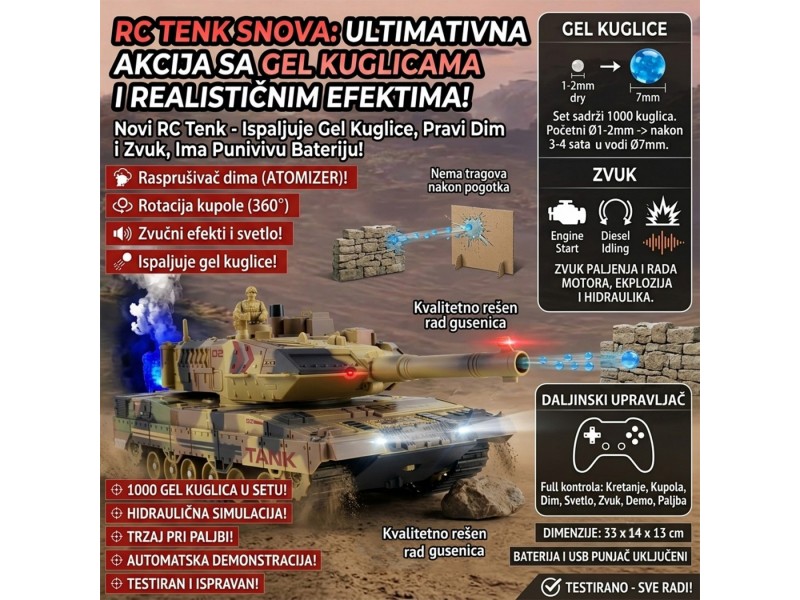 ULTIMATIVNA akcija sa kuglicama i realističnim efektima