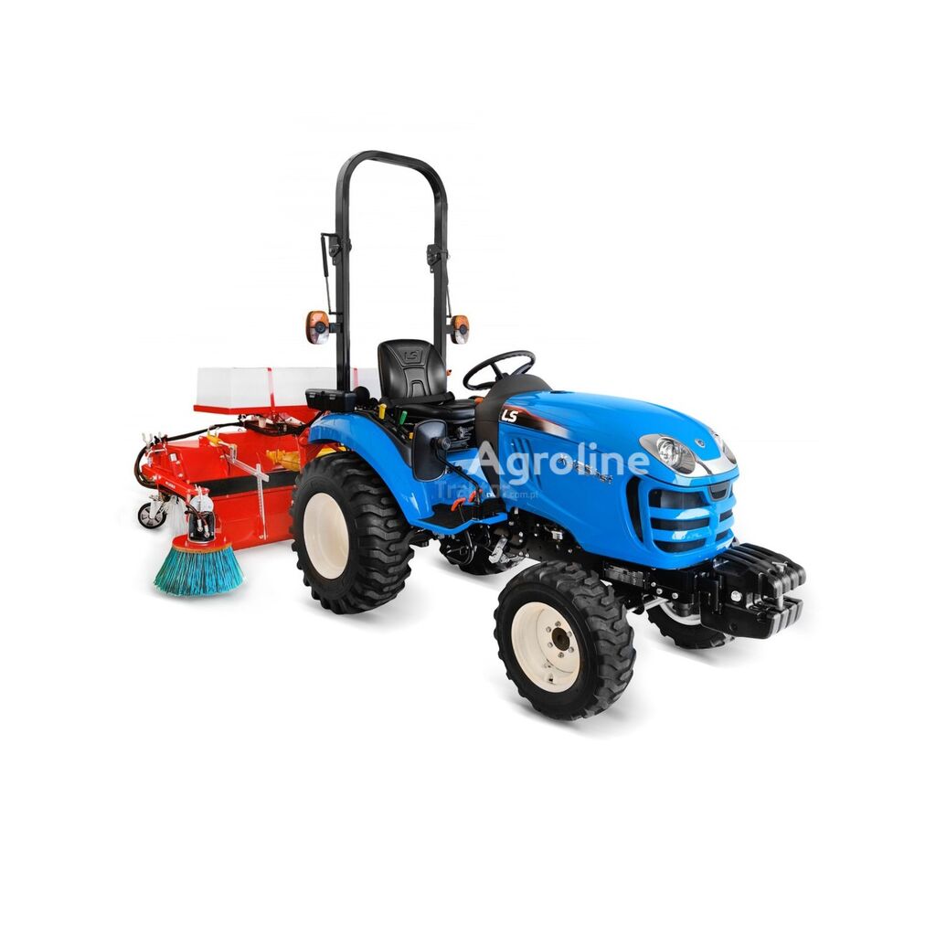 LS Tractor XJ25 HST 4x4 - 24.4 KM / IND + zamiatarka 120 cm z kosze mototraktor