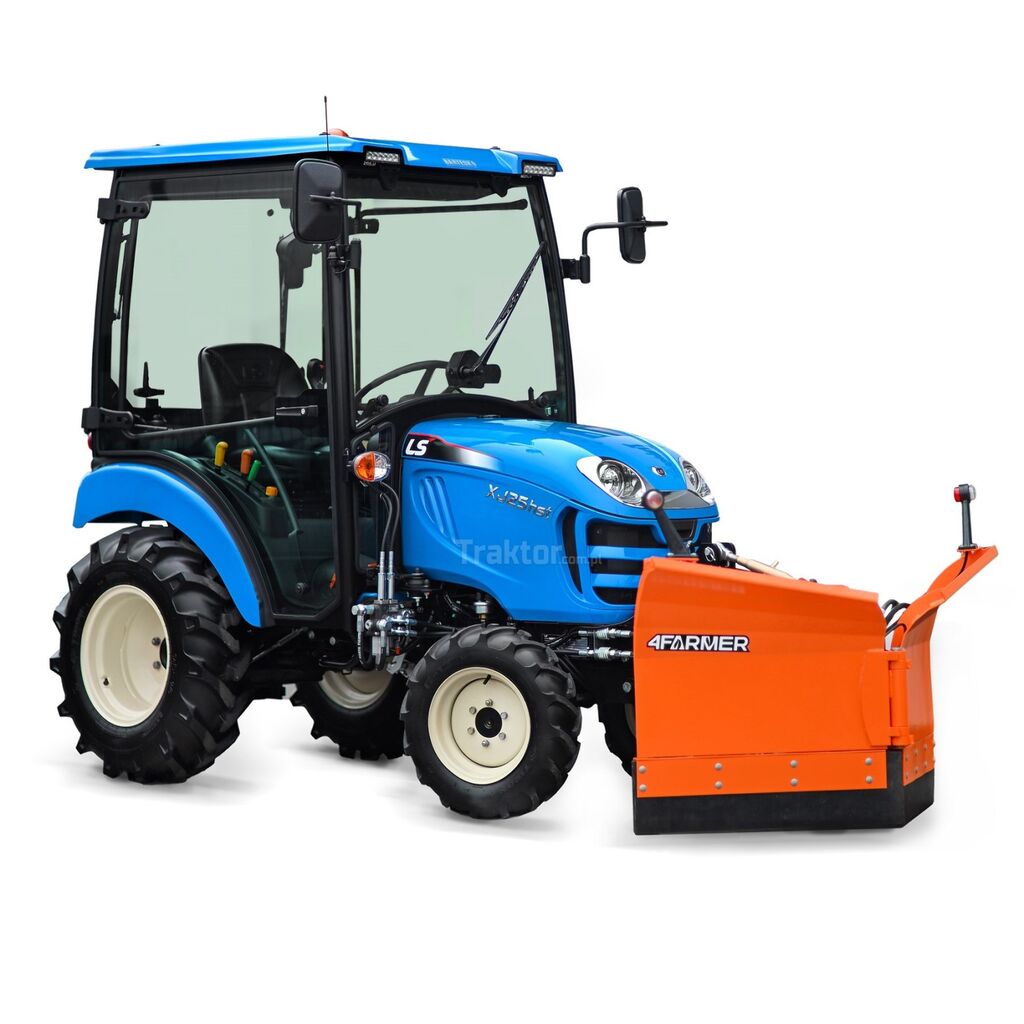 LS Tractor XJ25 HST 4x4 - 24.4 KM / CAB + pług do śniegu strzałkowy mototraktor