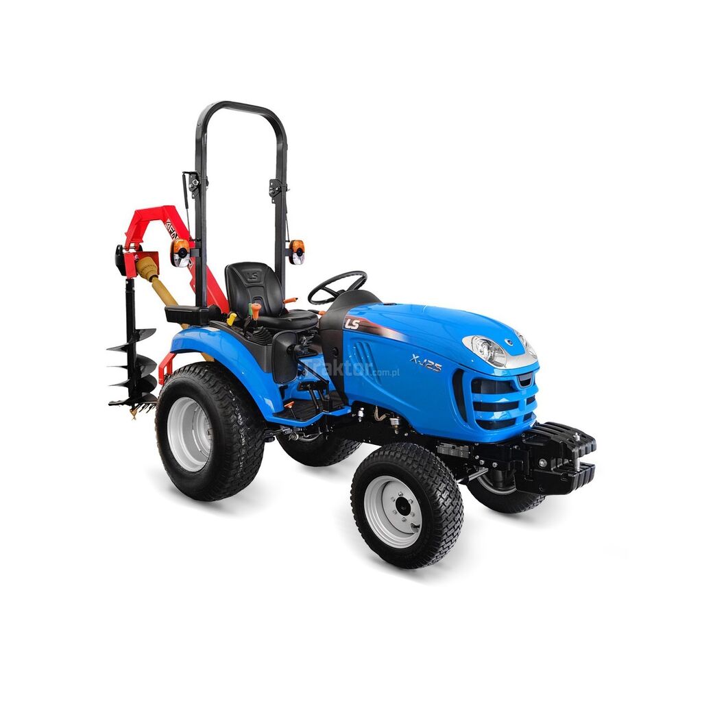 LS Tractor XJ25 MEC 4x4 - 24.4 KM / TURF + wiertnica do traktora HD mototraktor