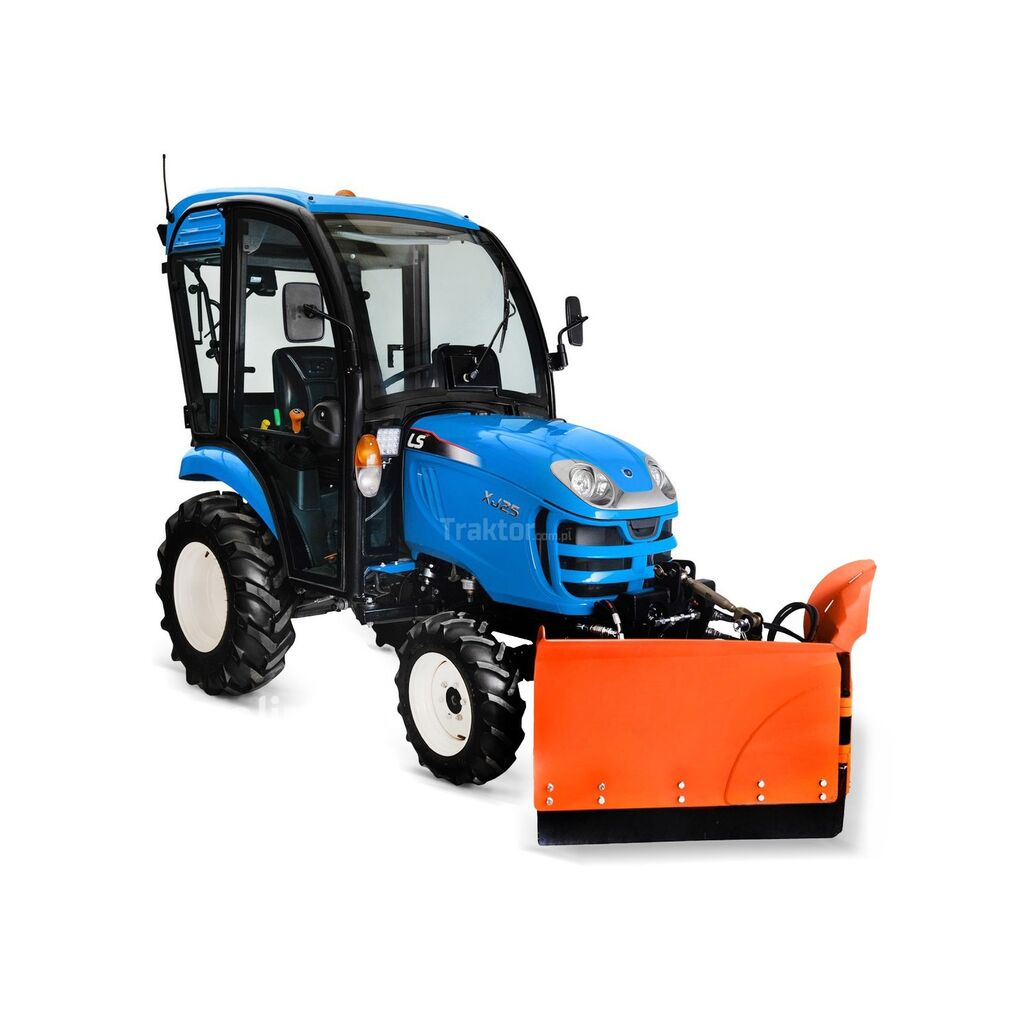 LS Tractor XJ25 MEC 4x4 - 24.4 KM / CAB + pług do śniegu strzałkowy mototraktor