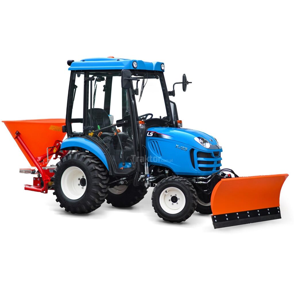 LS Tractor XJ25 MEC 4x4 - 24.4 KM / IND / CAB + pług do śniegu pros mototraktor