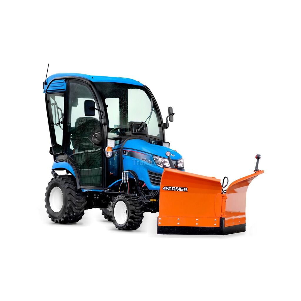 LS Tractor MT1.25 4x4 - 24.7 KM / CAB / IND + pług strzałkowy Vario mototraktor