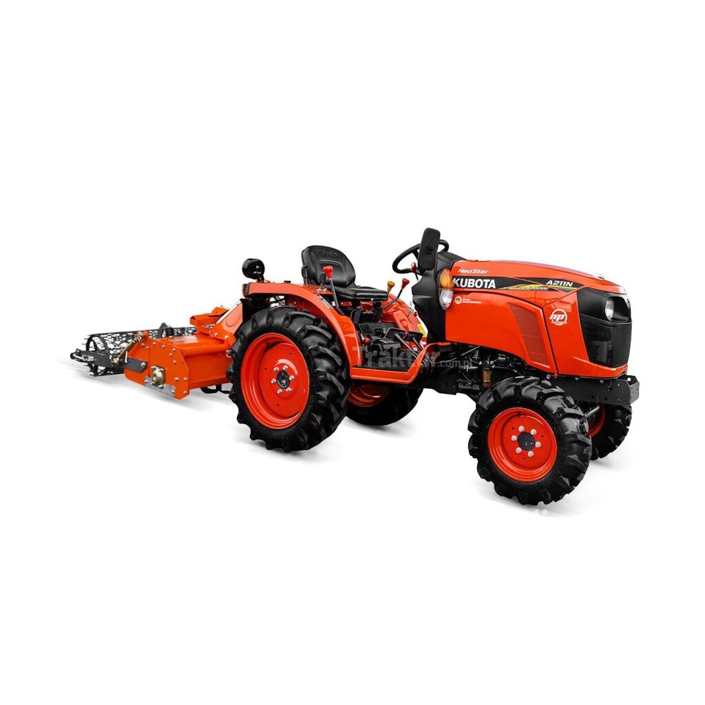 Kubota A211N Neo Star 4x4 - 21KM + glebogryzarka separacyjna SB 105 Geo mototraktor
