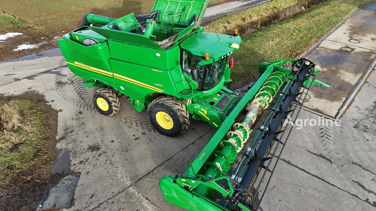 John Deere S670i HM ohne Schneidwerk kombajn za žito