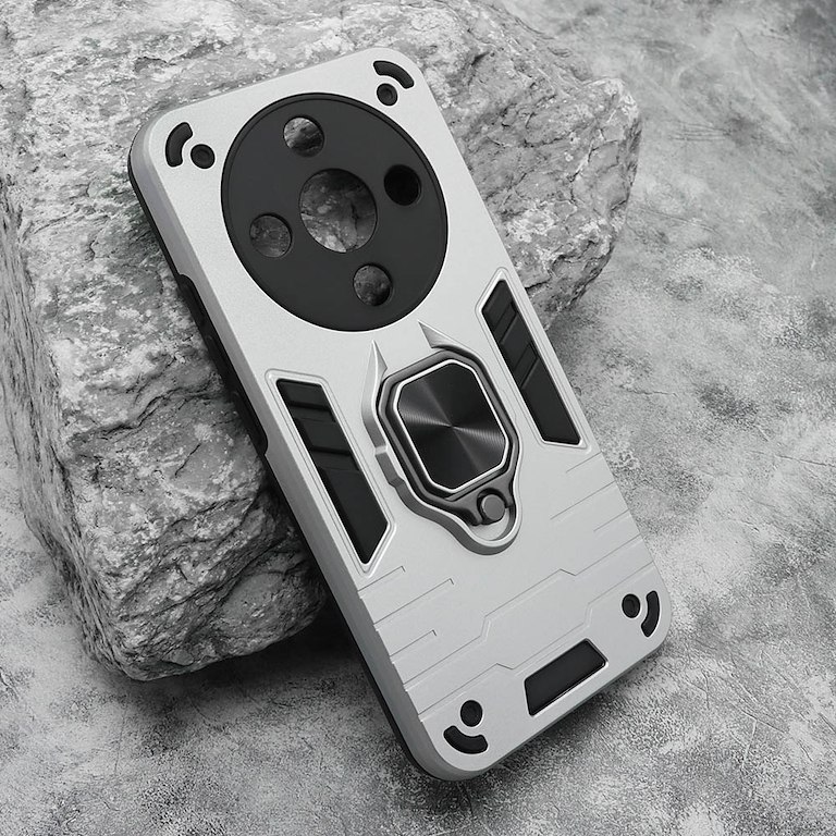 Zastitna maska (futrola) Square ring - Huawei Honor X9D/Magic 8 lite siva (MS)
