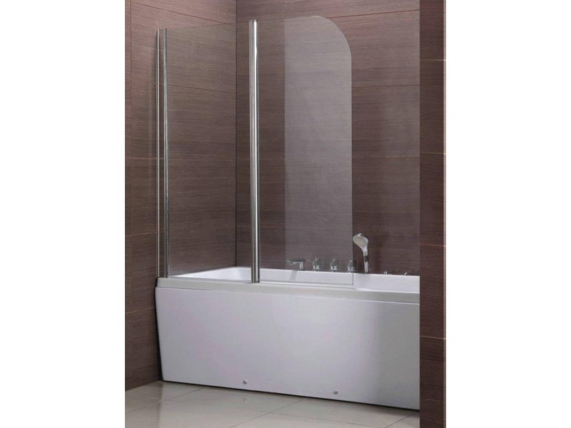 Paravan za kadu Quartz KER srebrni profil 120x140cmNOVO