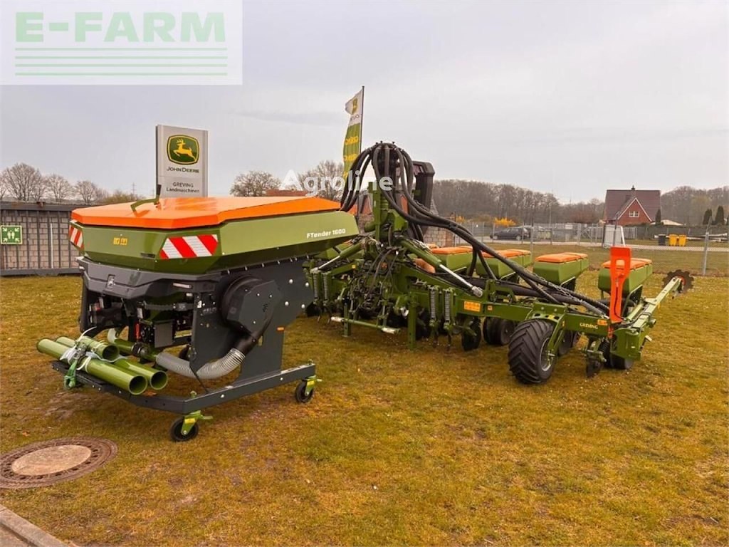 Amazone precea 6000-2fcc , mit amazone fronttank 1600, električna precizna sejalica