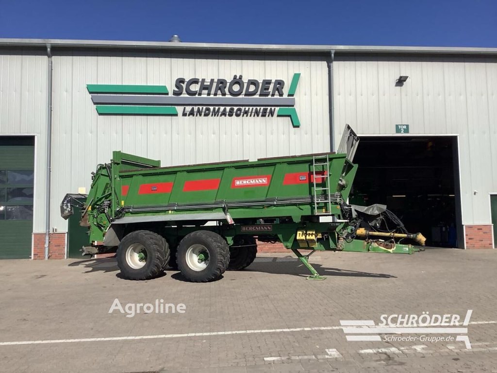 Bergmann VARIO 440 + TSWA19 + HÄCKSELAUFBAU HT40S rasipač stajnjaka